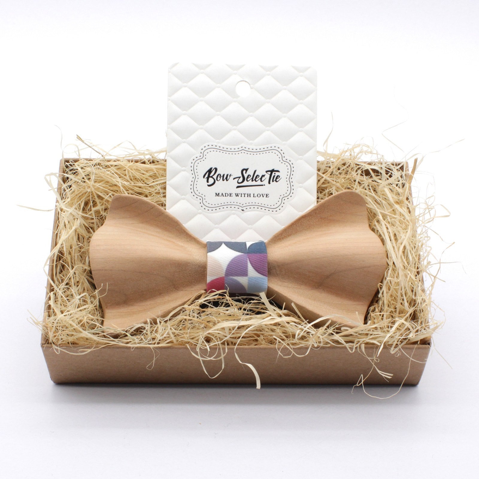 Colorful Wooden Bow Tie – Bow Ties for Men – Bow SelecTie